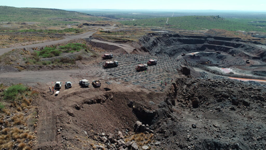 MINE BLAST - Aerialsense