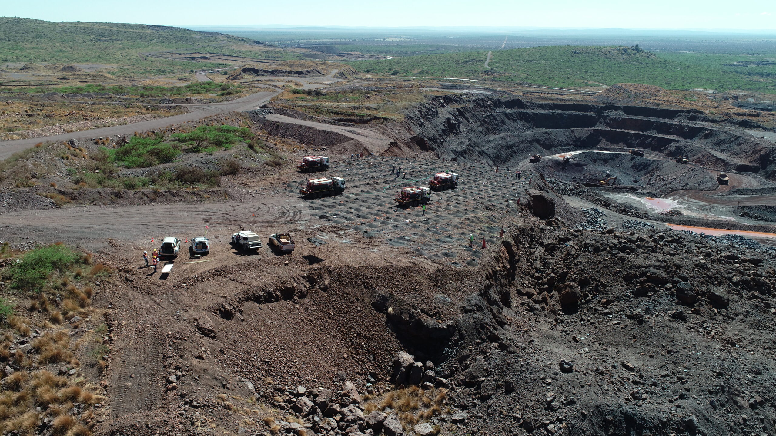 MINE BLAST - Aerialsense